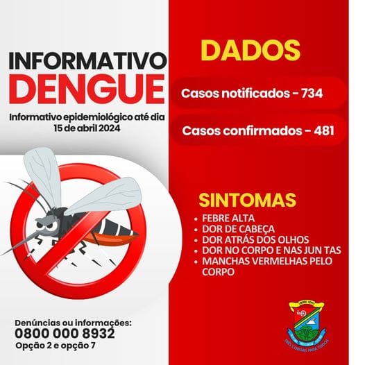 Confira o informativo da DENGUE em Três Coroas. - Portal GCA